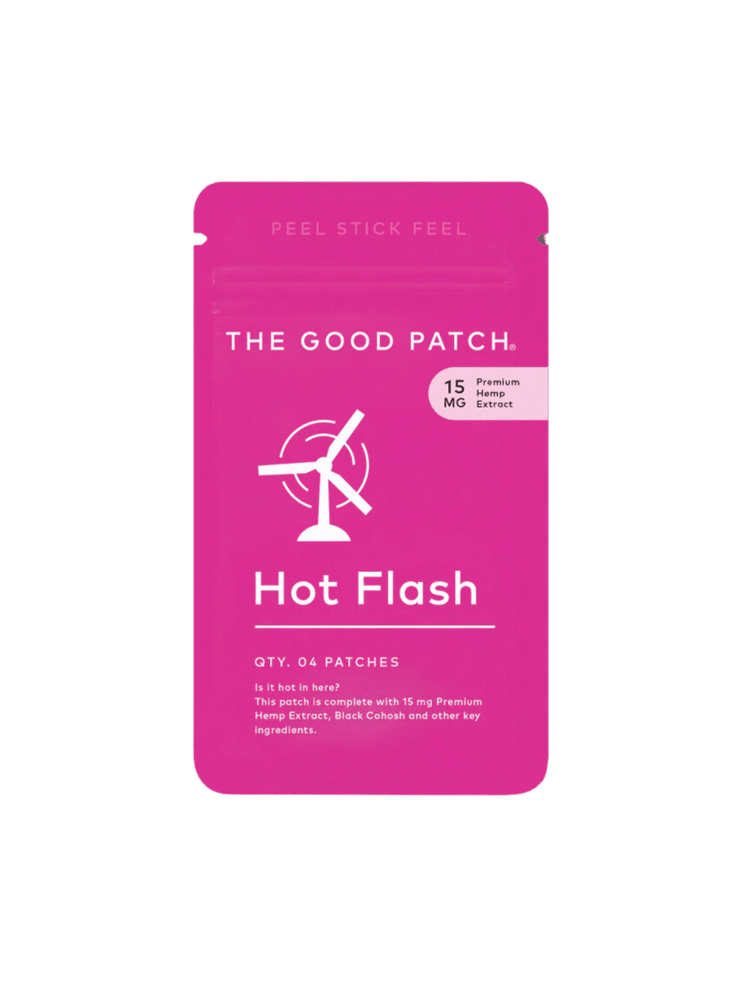 The Good Patch Hot Flash Wellness Patch (4 Count) for Hot Sweats ...